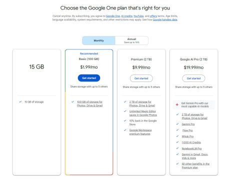 What Is Google One? A Breakdown of Plans, Pricing, and Included ...